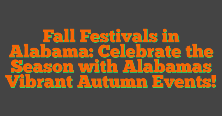 Fall Festivals In Nevada: Your Guide To Autumn Events And Celebrations